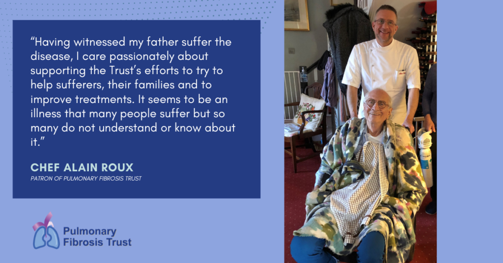 Welcoming our first Patron, Chef Alain Roux