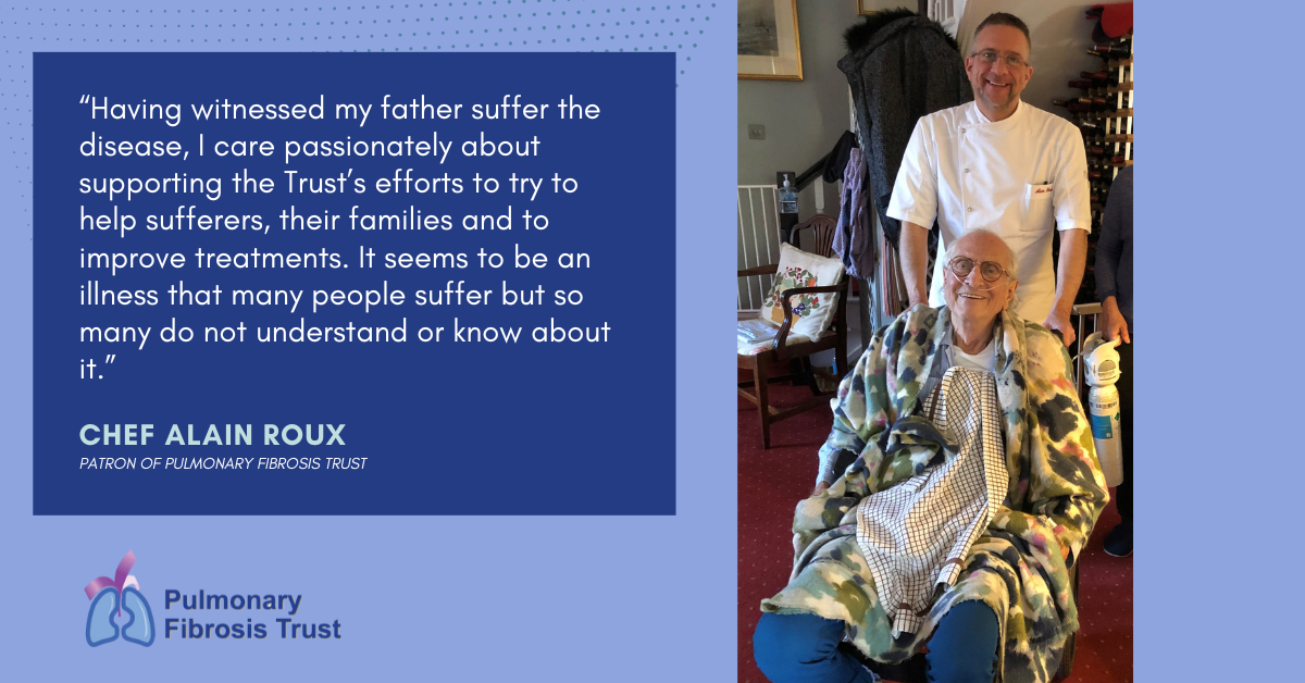 Welcoming our first Patron, Chef Alain Roux