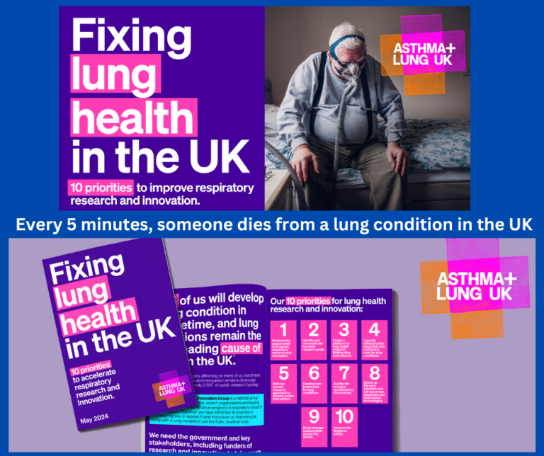 Fixing lung health in the UK - Pulmonary Fibrosis Trust